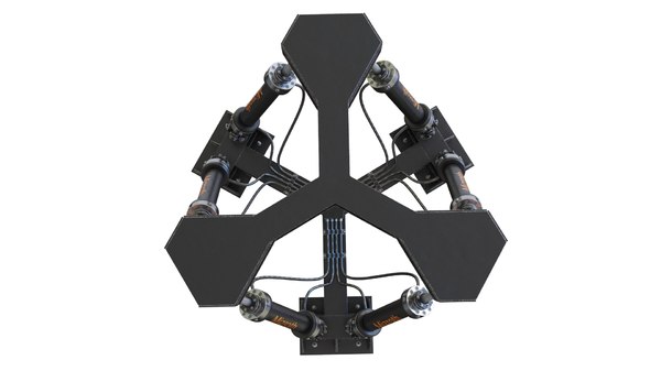 Hexapod platform 3D model - TurboSquid 1604638