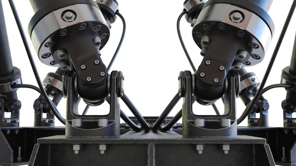 Hexapod platform 3D model - TurboSquid 1604638