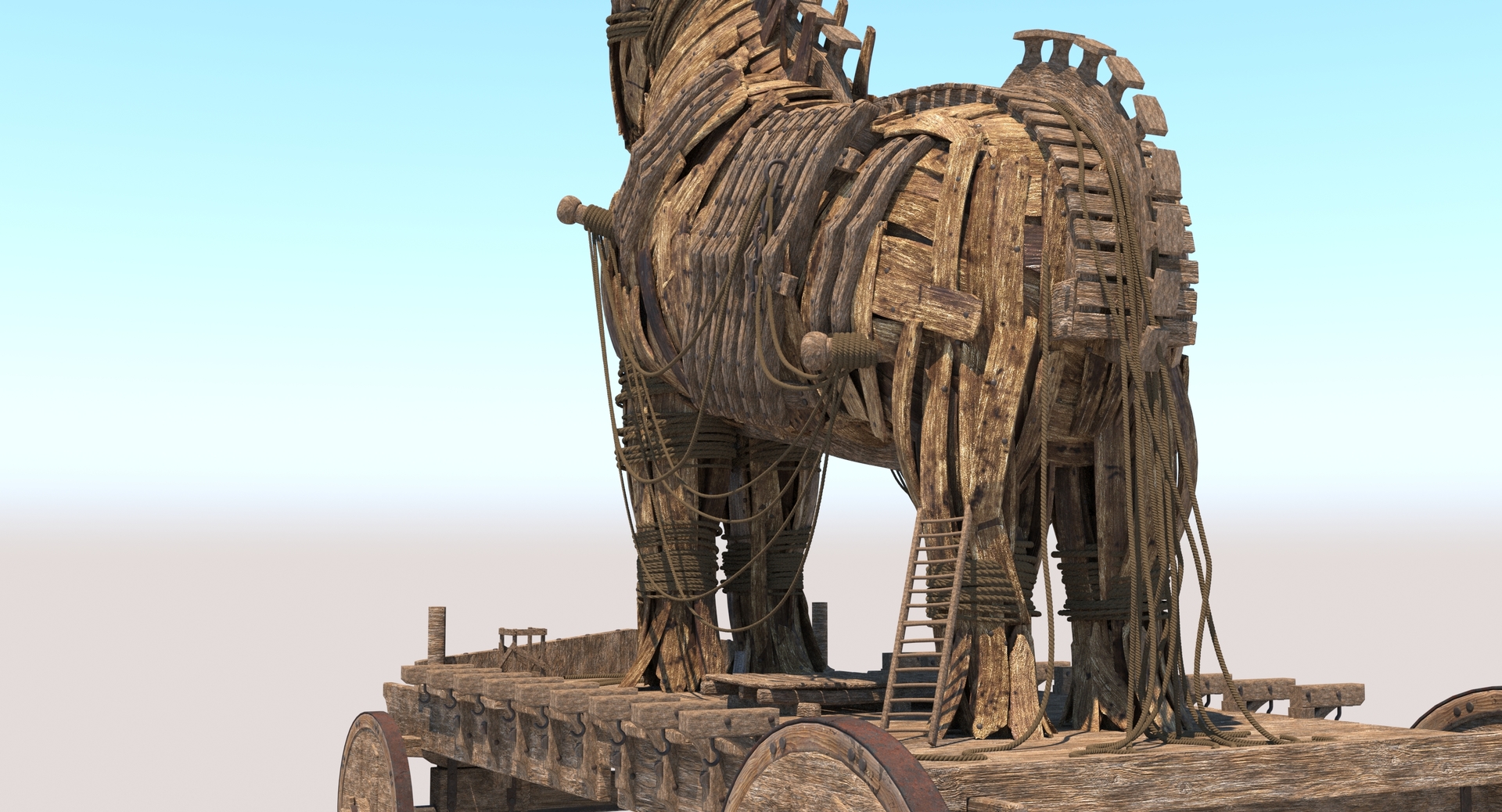 3D trojan horse model - TurboSquid 1604819