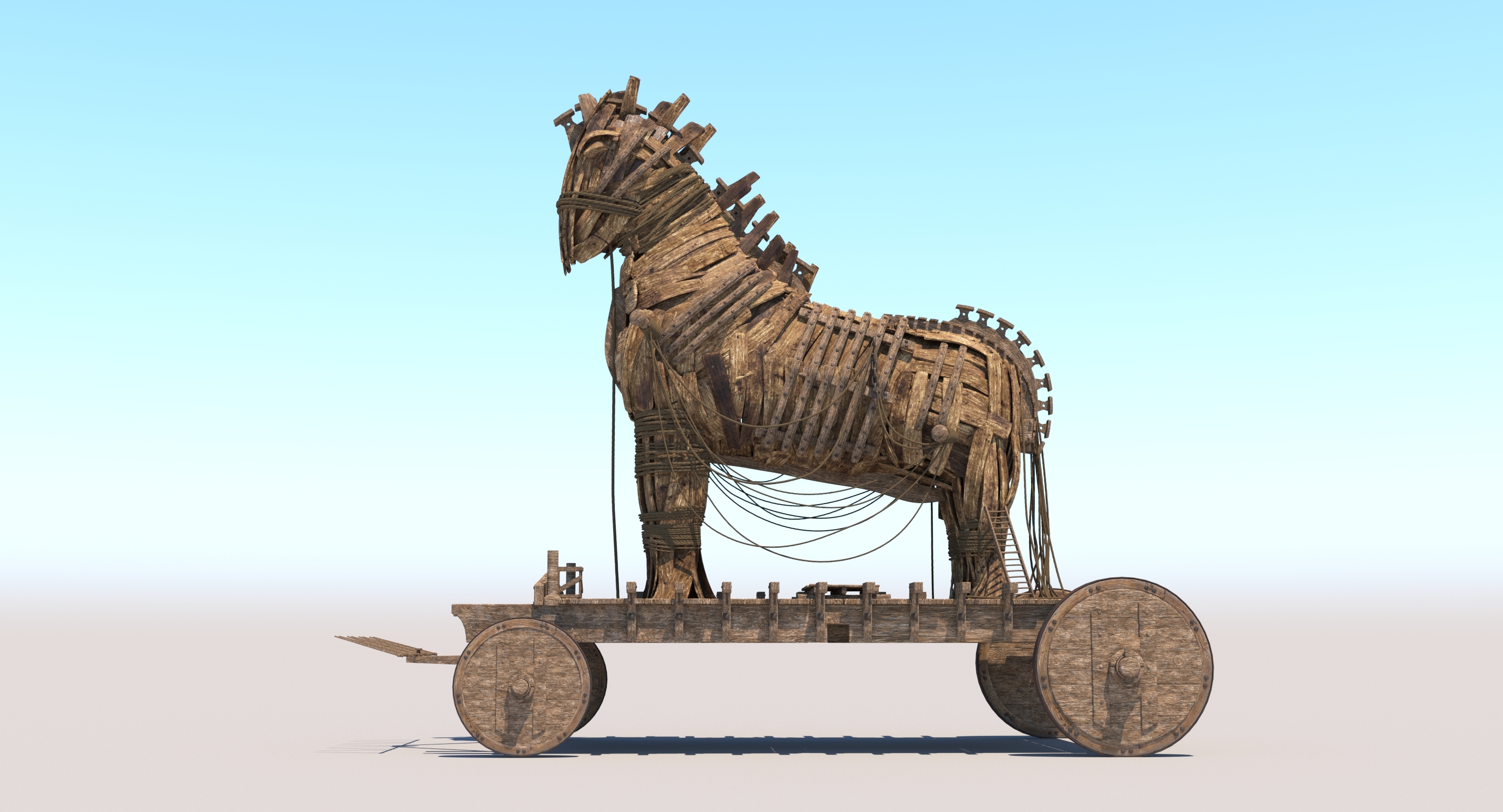 3D trojan horse model - TurboSquid 1604819