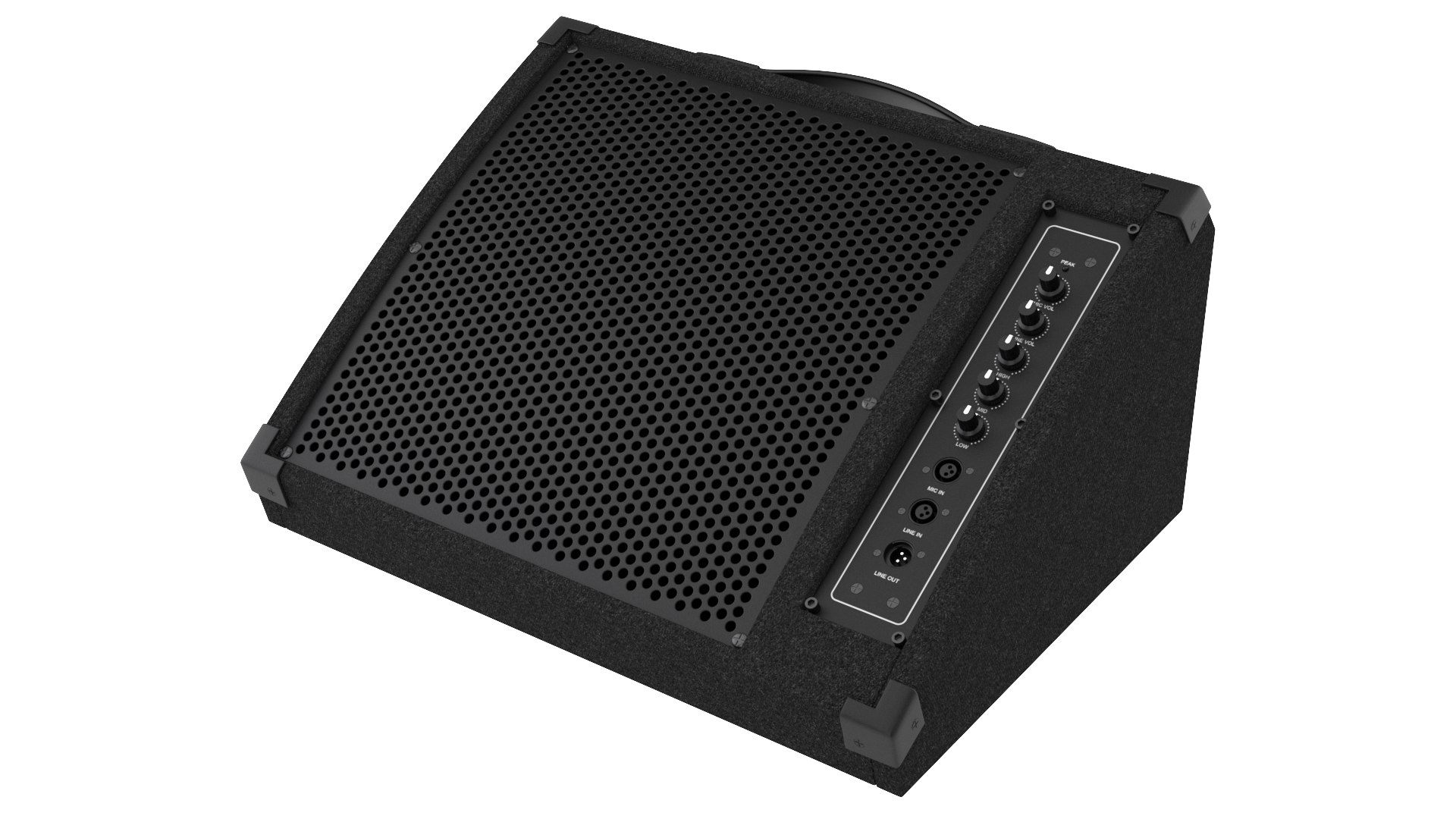 Floor monitor 3D - TurboSquid 1604734