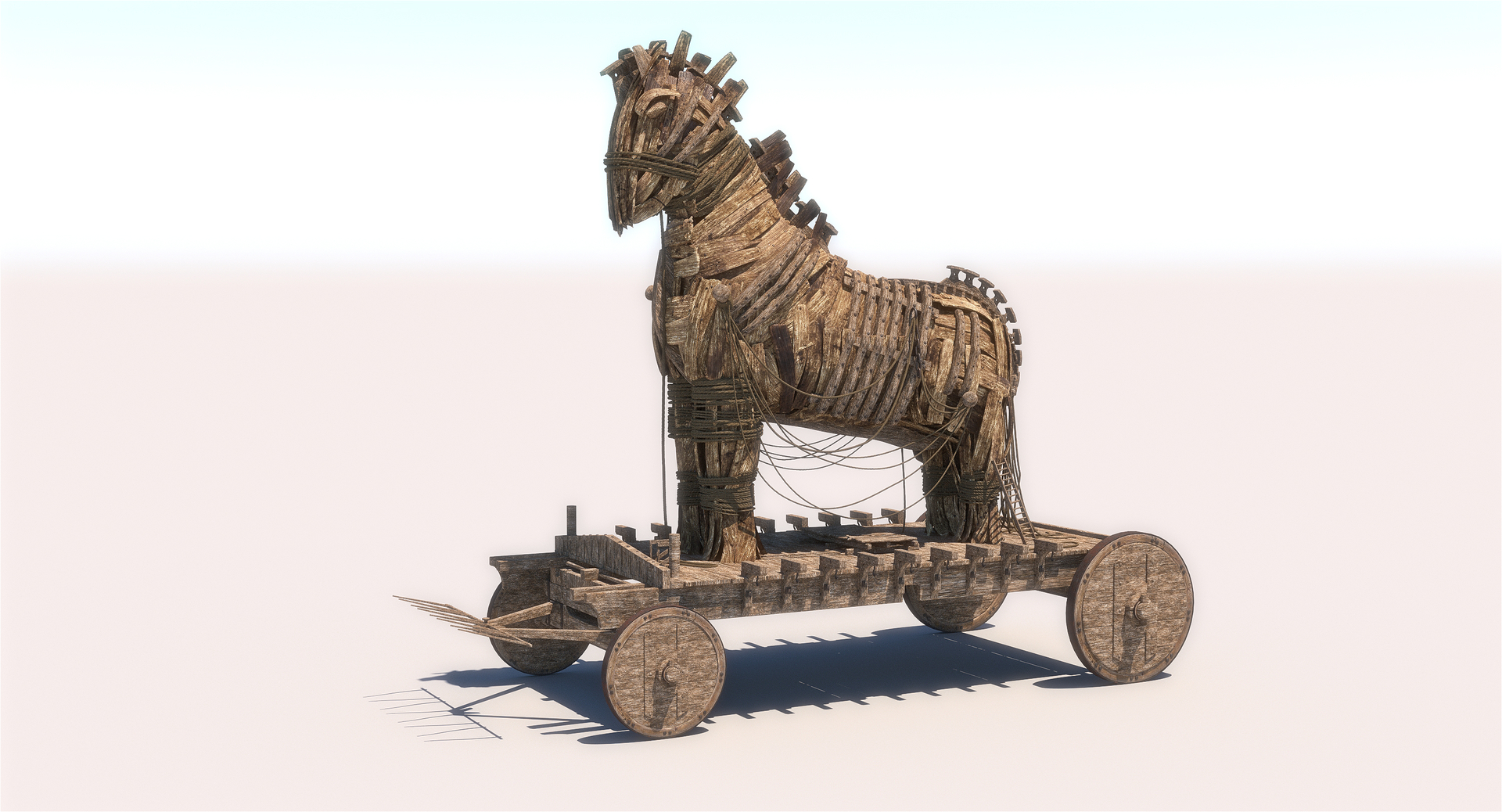 3D trojan horse model - TurboSquid 1604819