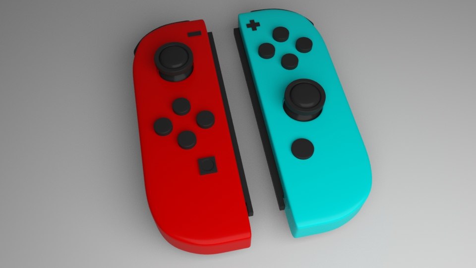 3D model nintendo switch controller joy-con - TurboSquid 1604802