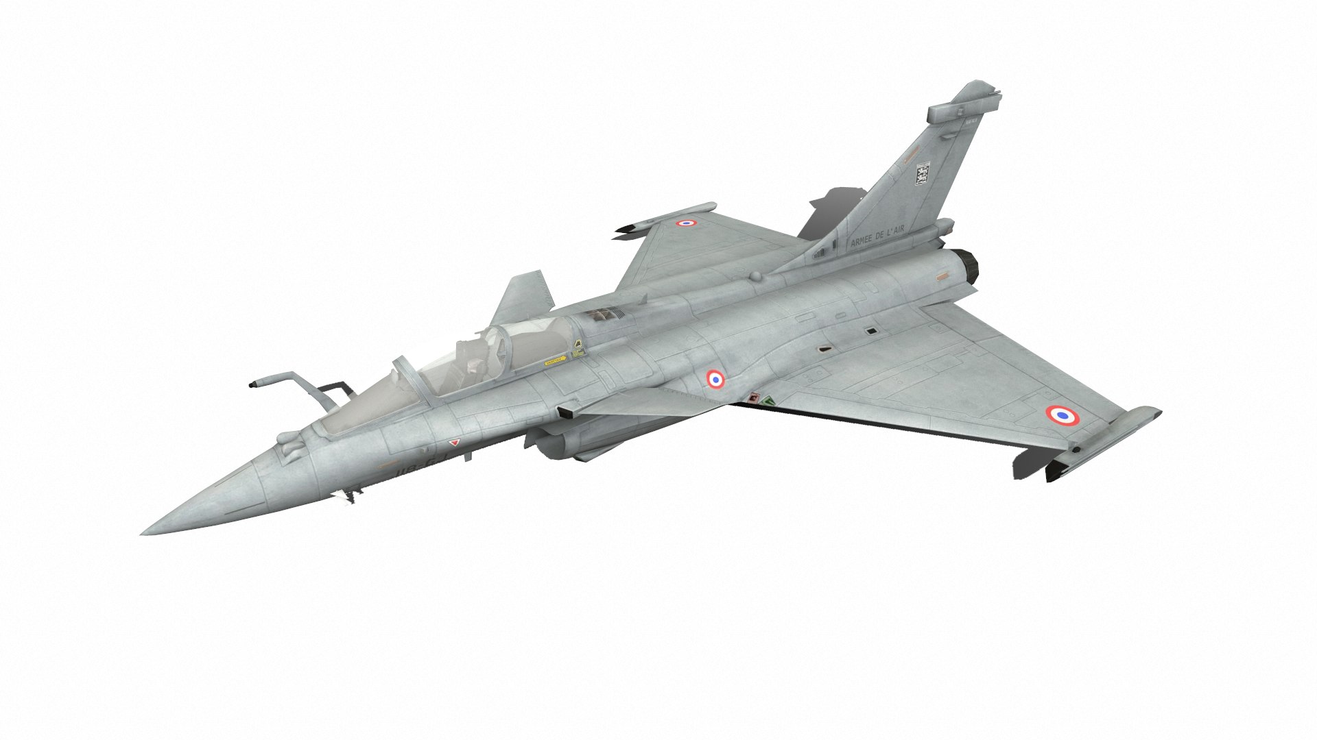 Rafale fighter 3D model - TurboSquid 1605112