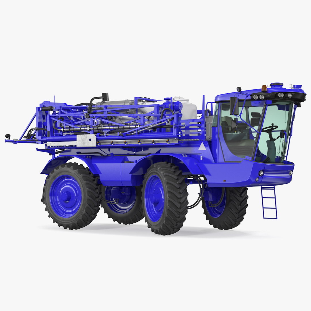 3D self propelled crop sprayer model - TurboSquid 1605124