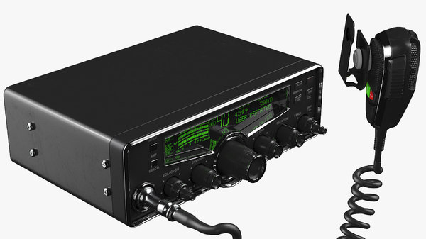3D cb radio model - TurboSquid 1605291