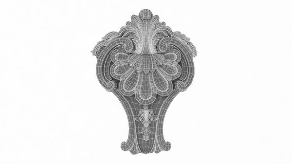 35 classic pattern 3D model - TurboSquid 1605237