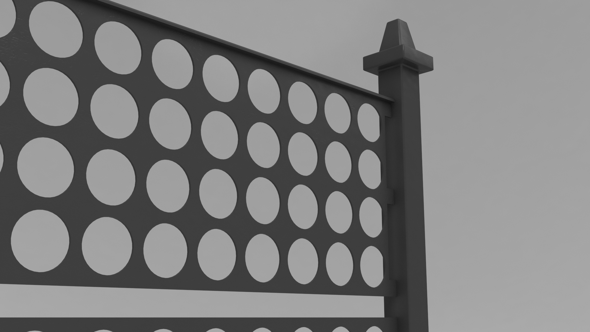 3D railing city model - TurboSquid 1605372