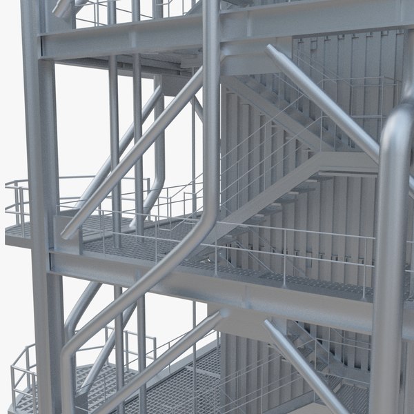 Rocket launch tower 3D model - TurboSquid 1605533