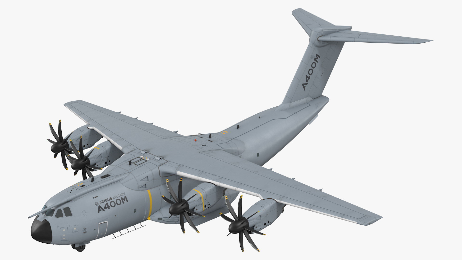 Airbus a400m atlas turboprop 3D - TurboSquid 1605777