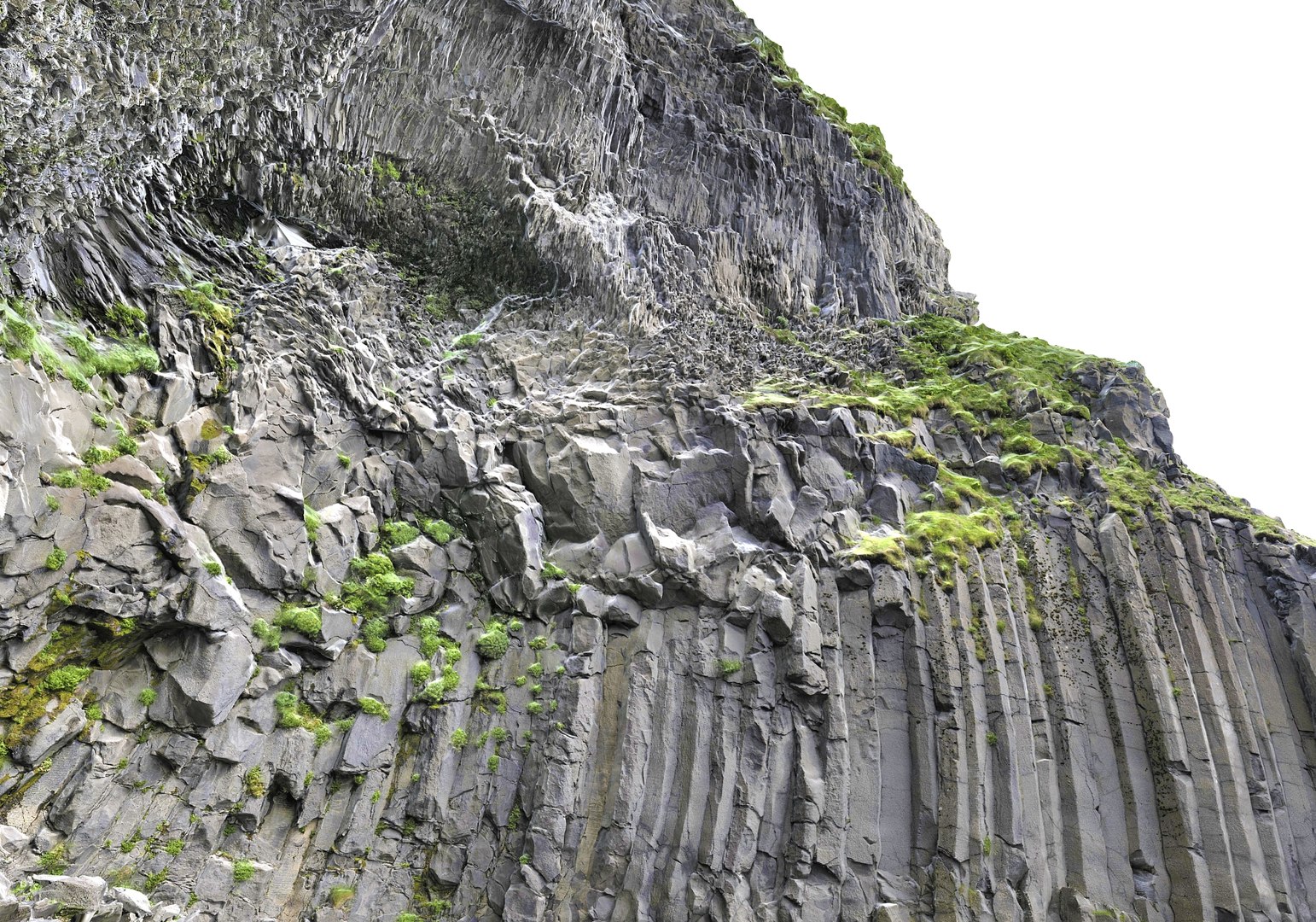 3D model iceland basalt cliff - TurboSquid 1605721