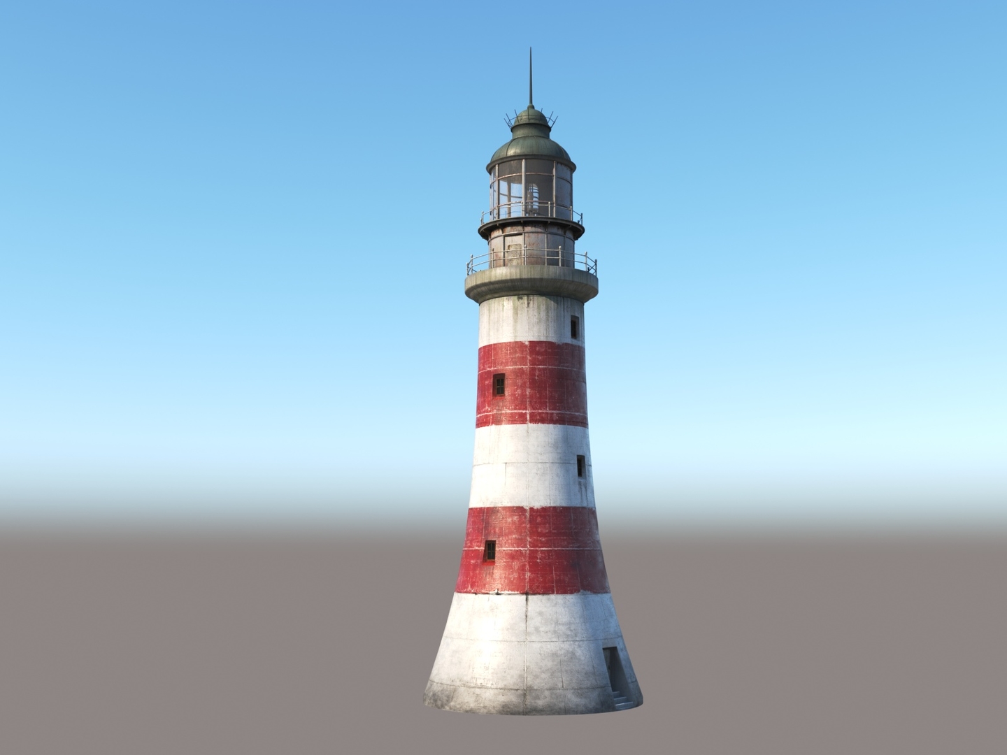 lighthouse structure 3d model