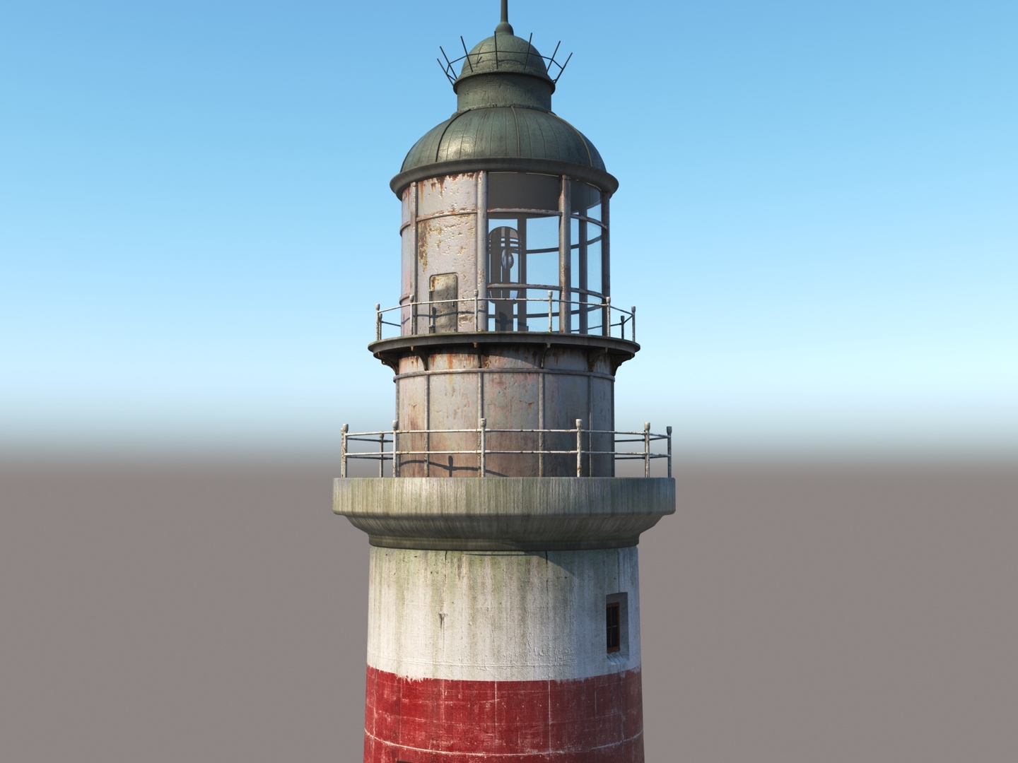 lighthouse structure 3d model