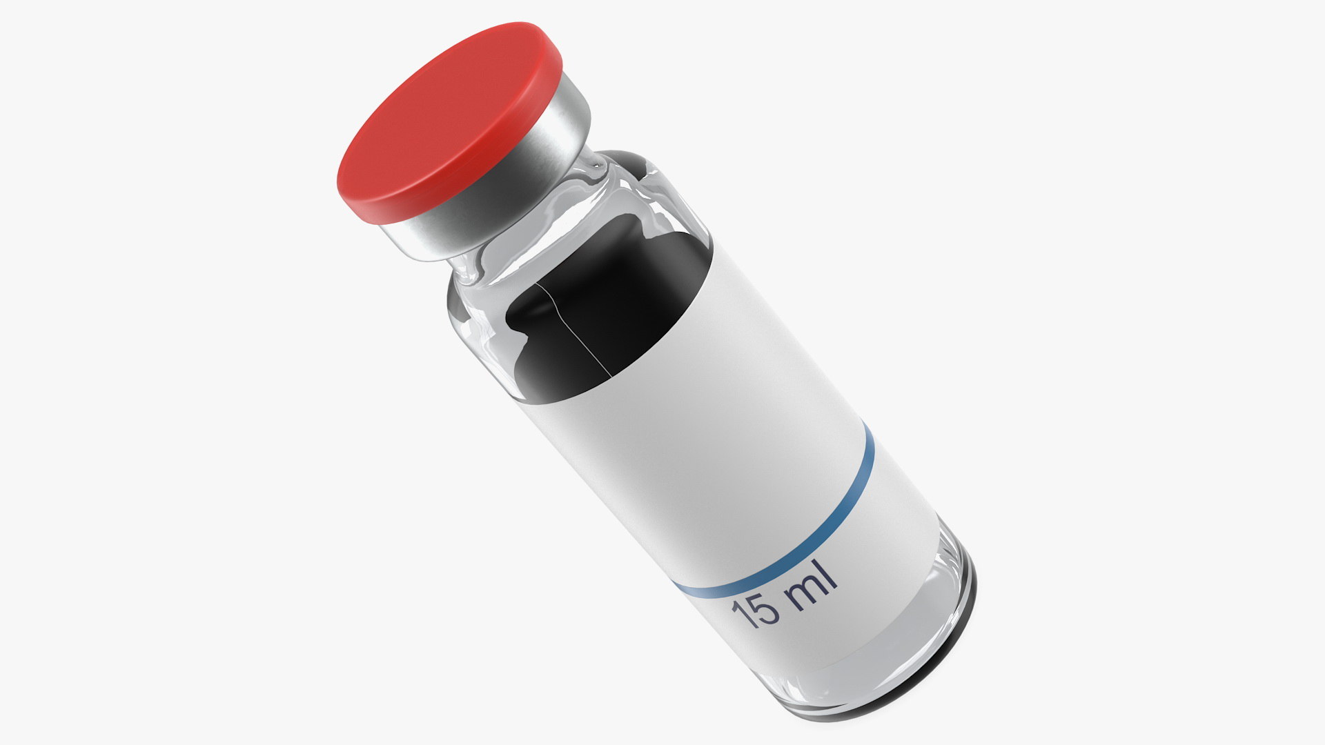 Glass injection vial 3D model - TurboSquid 1605949
