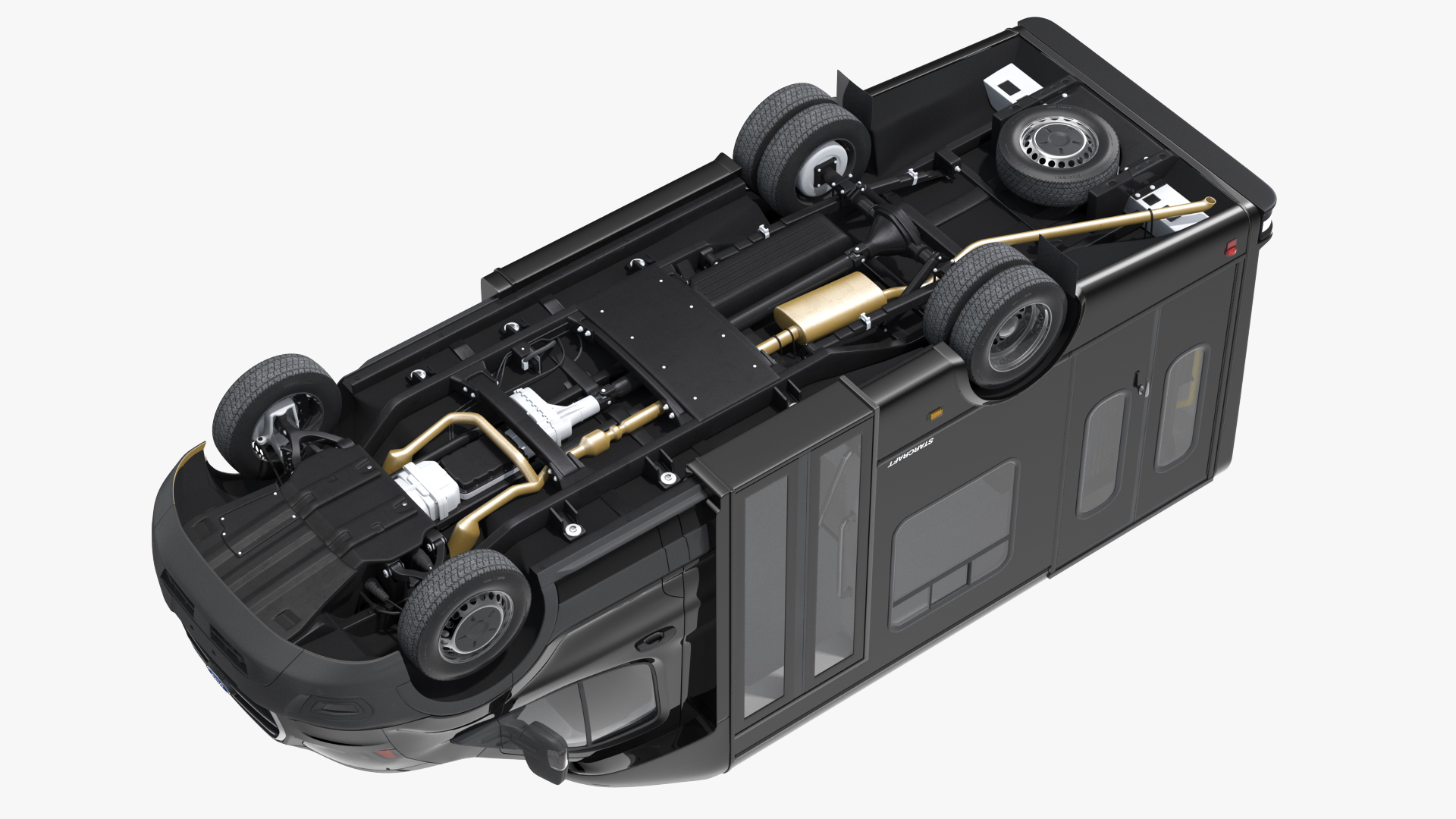 Starcraft executive shuttle bus model - TurboSquid 1605956