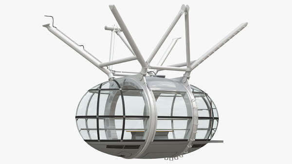 3D ferris wheel passenger capsule model - TurboSquid 1605953