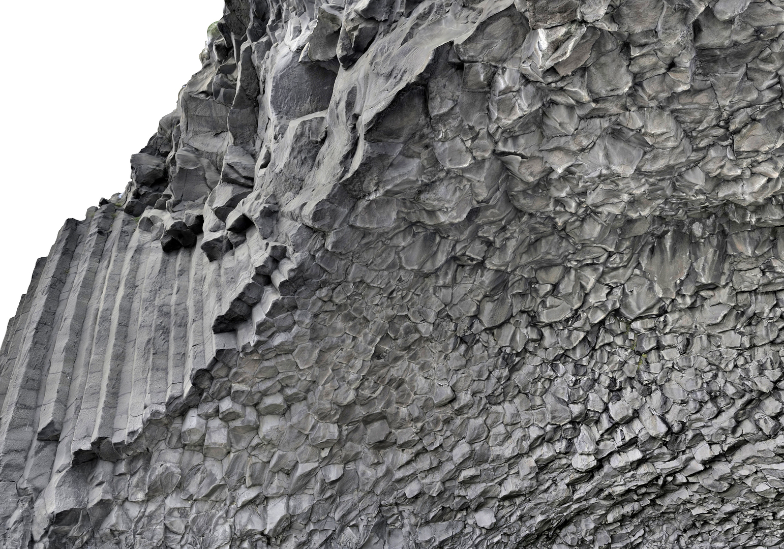 3D model iceland basalt pack cliff - TurboSquid 1607676