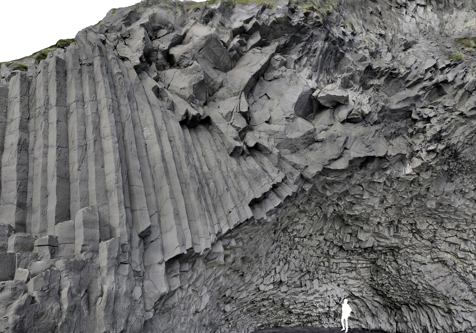 3D model iceland basalt pack cliff - TurboSquid 1607676