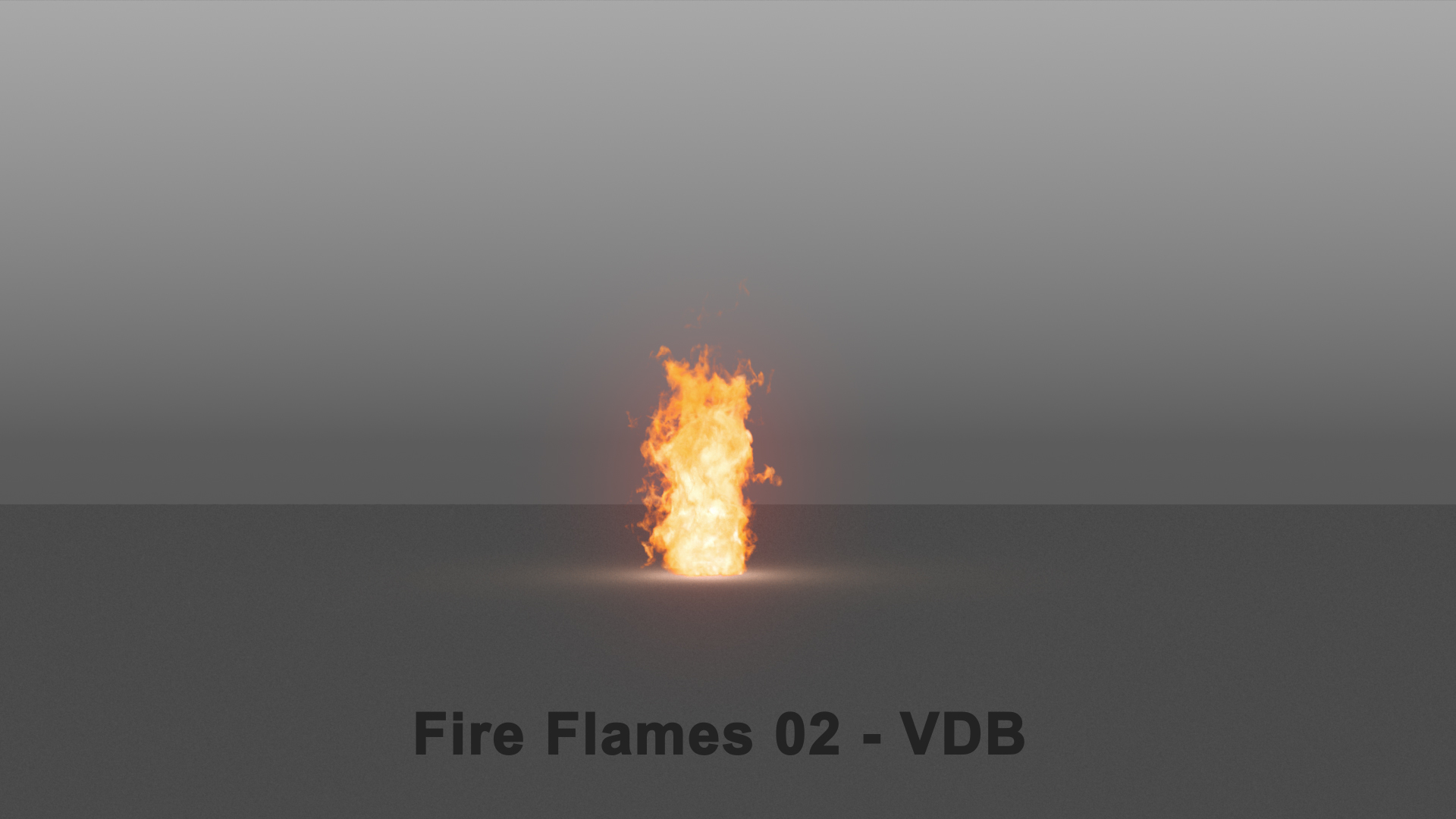 3D model burning flames 02 vdb - TurboSquid 1606057