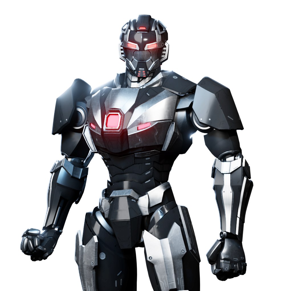 Sci-fi robotic character 3D - TurboSquid 1605918