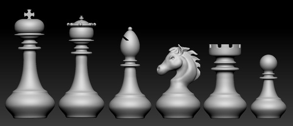 Chess STL Models for Download | TurboSquid