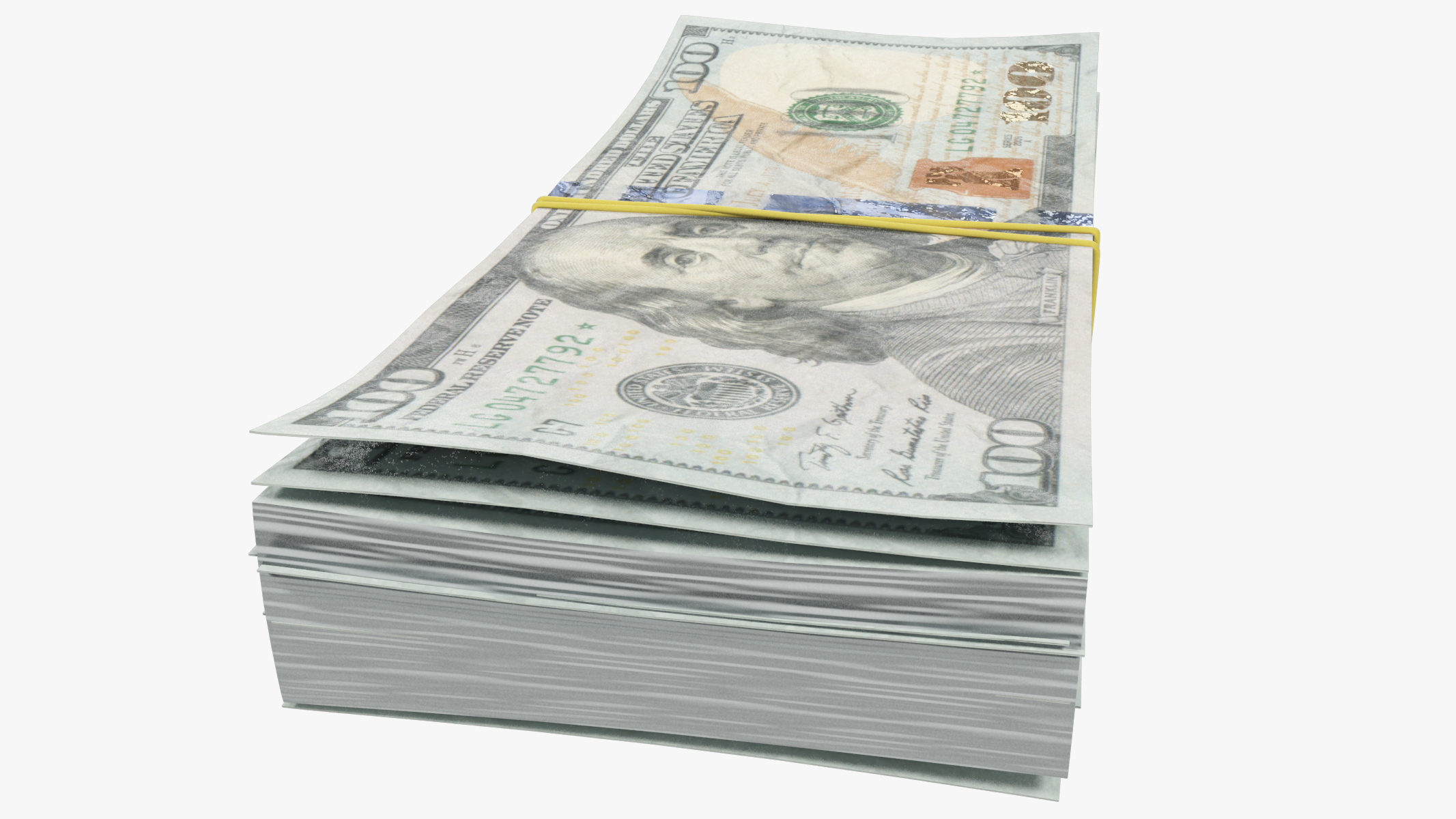 Dollars bills graph banknotes 3D - TurboSquid 1647599