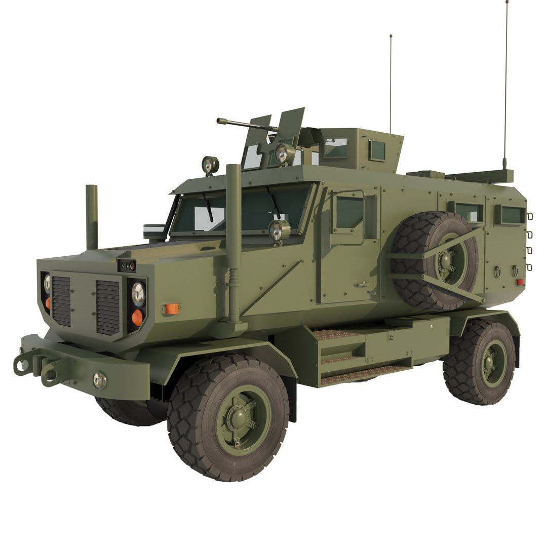 3D mrap armored vehicle interior - TurboSquid 1600499