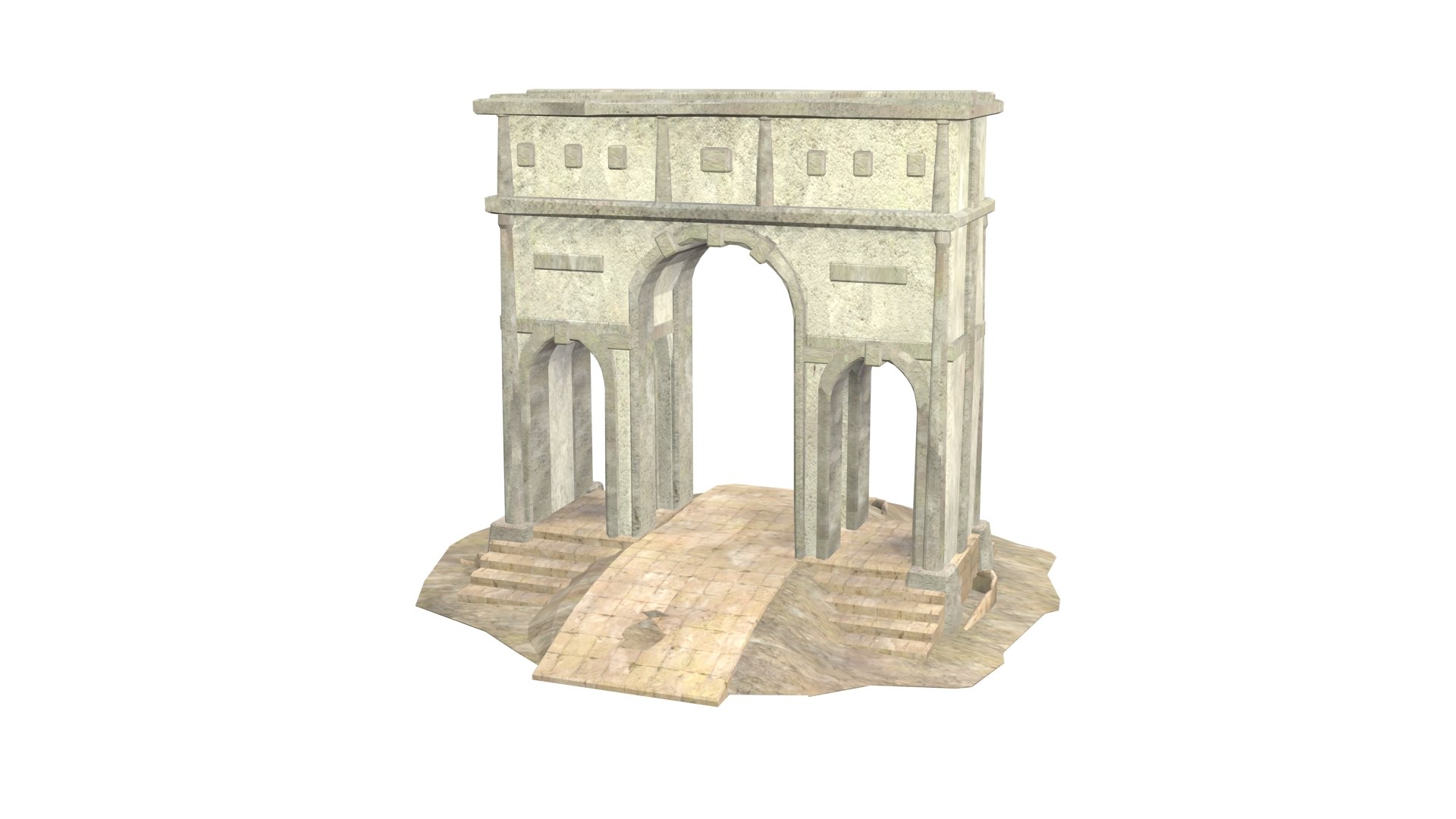 3D model roman building - - TurboSquid 1606630