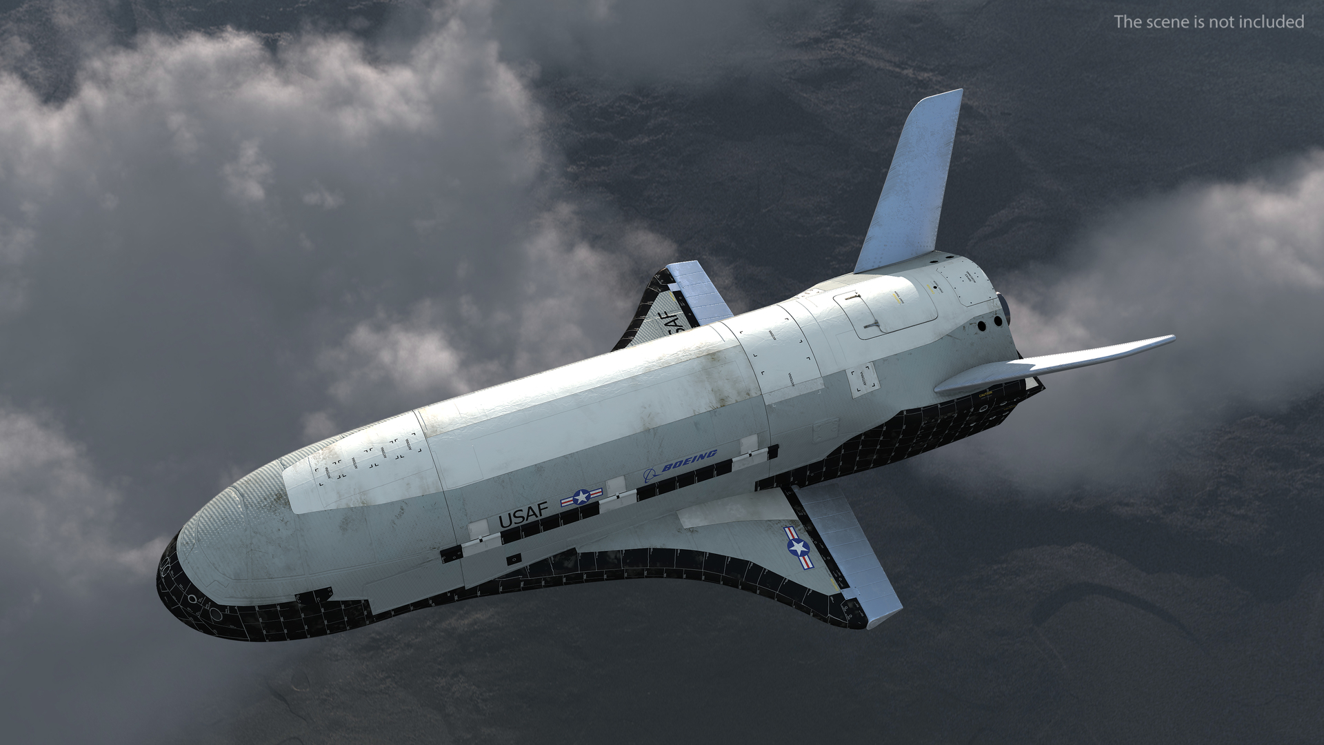 Boeing x37 3D model - TurboSquid 1606751