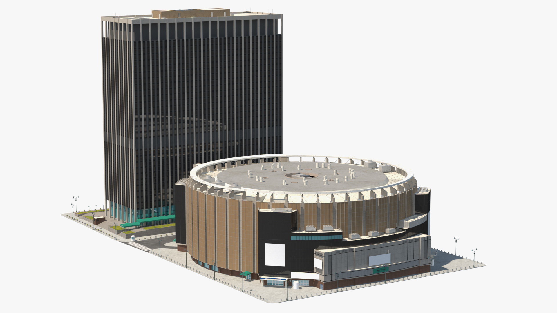 3D model madison square garden - TurboSquid 1606778