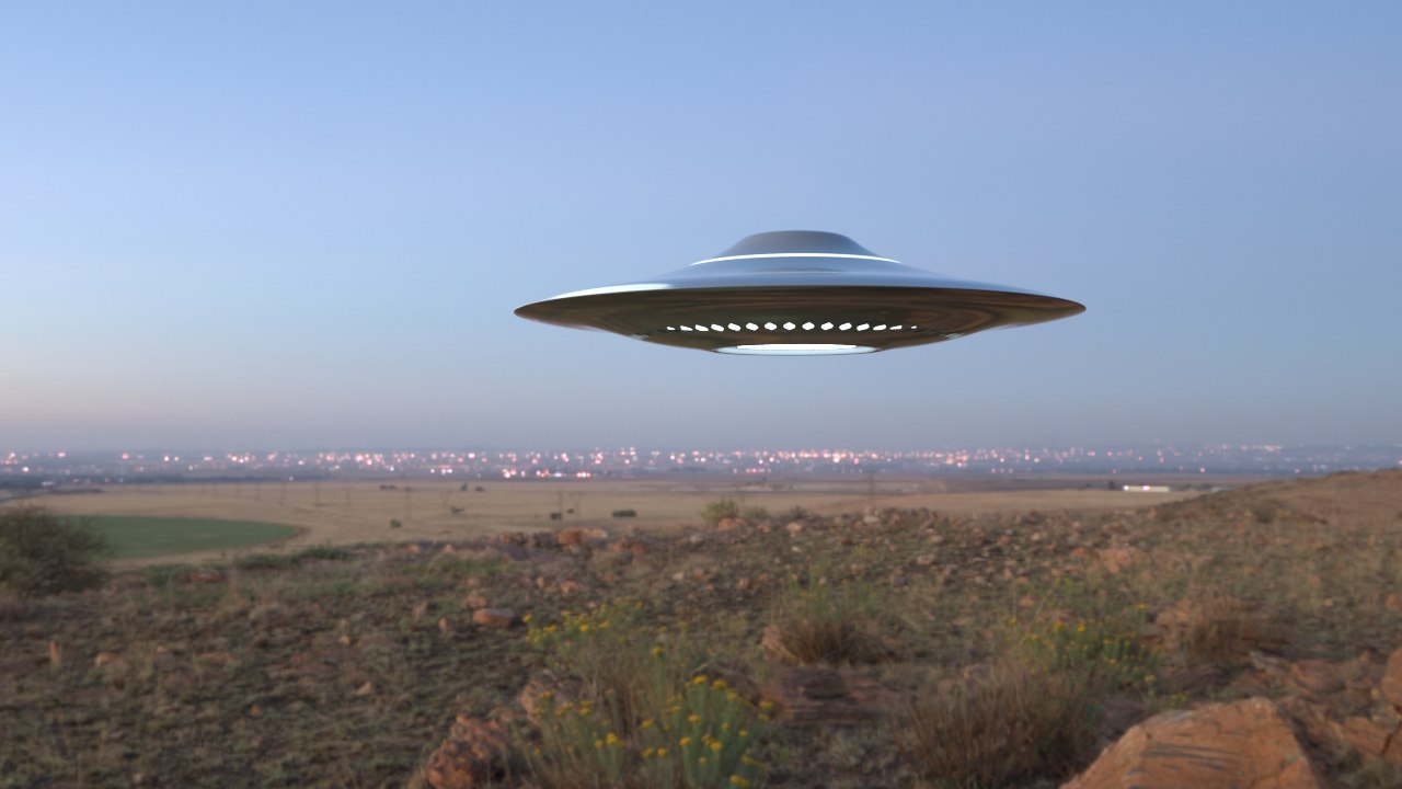 3D ufo ovni model - TurboSquid 1606787