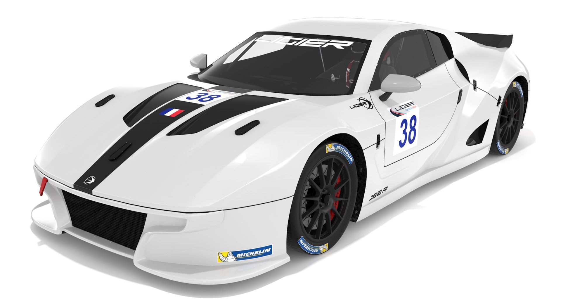 Ligier js2 r herve 3D model - TurboSquid 1606823