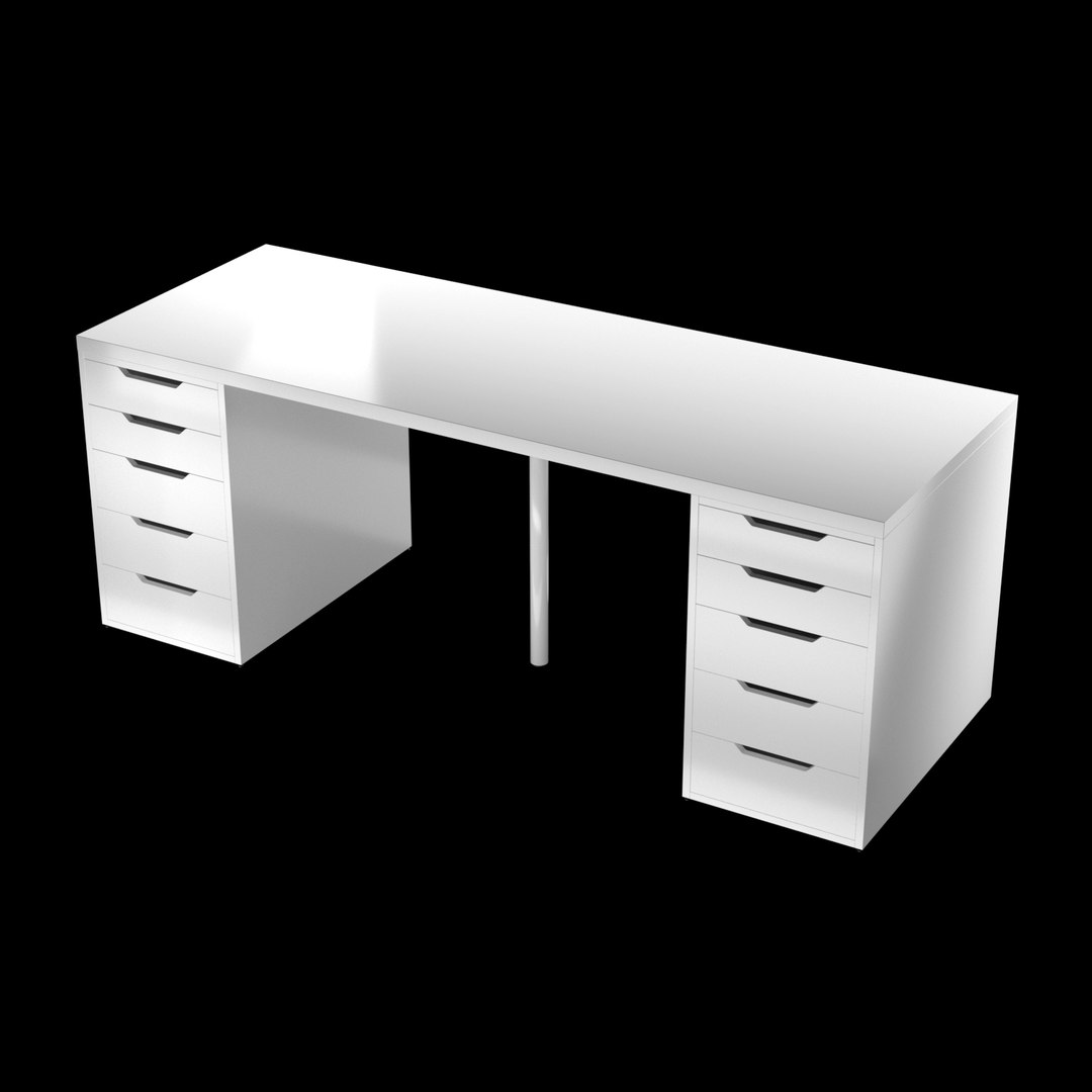 Linnmon alex table 3D model - TurboSquid 1606852