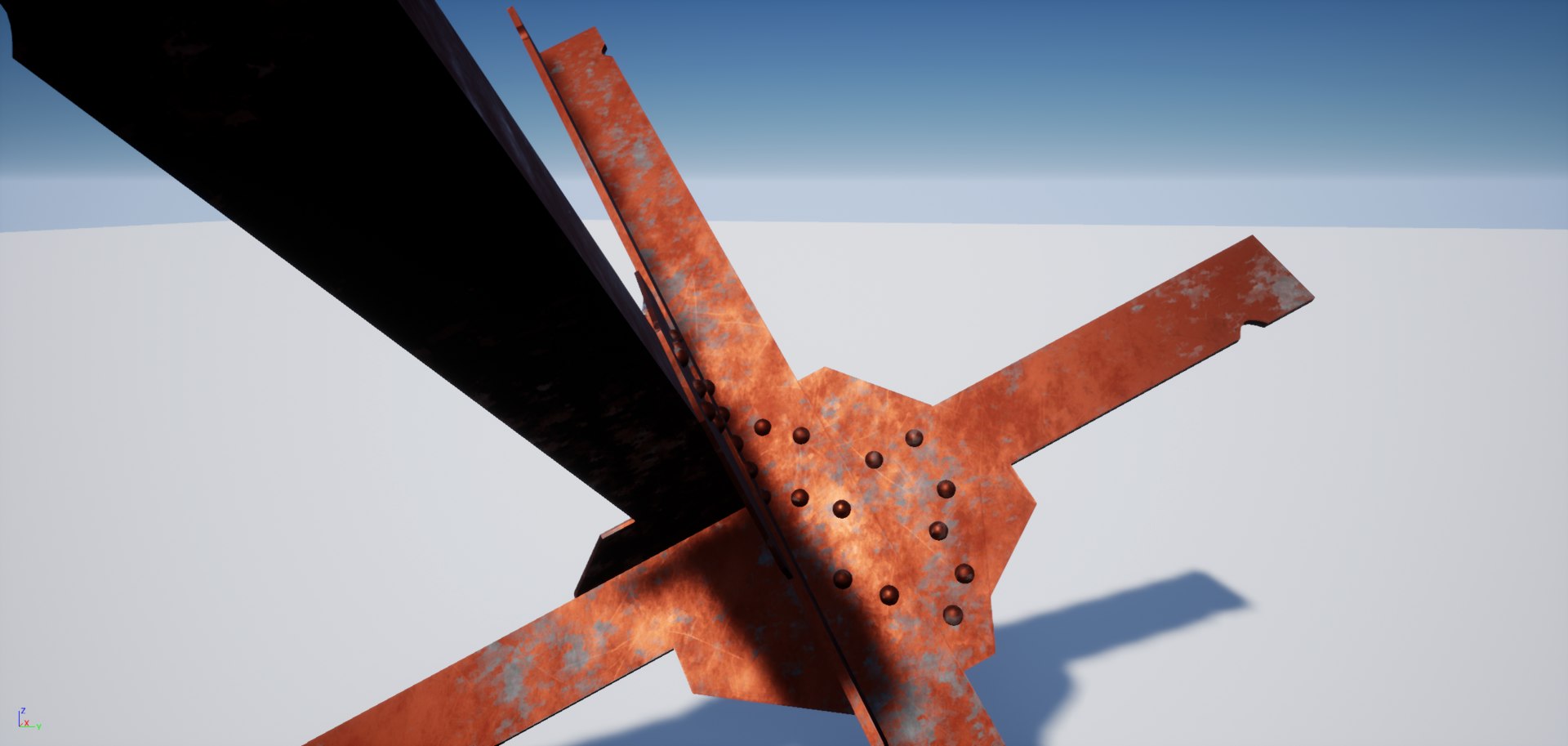 3D tank trap - TurboSquid 1607079