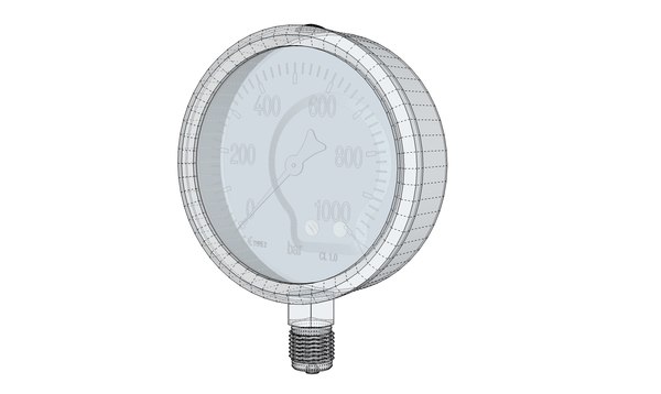 3D manometer model - TurboSquid 1344504