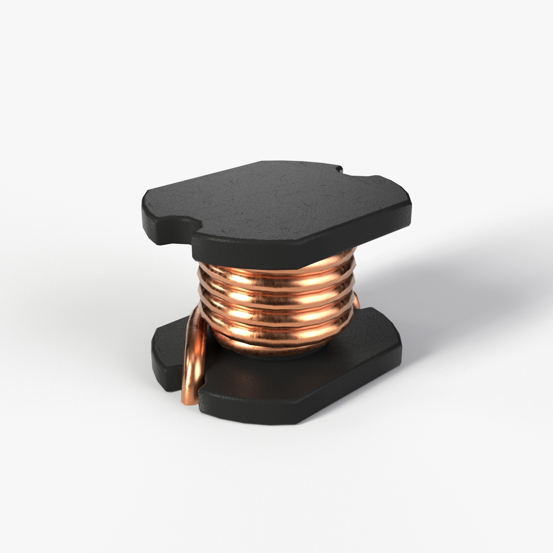modelo 3d Inductor texturizado 2K PBR - TurboSquid 1607033