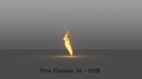 modèle 3D de Feu Flammes 10 - VDB - TurboSquid 1607196