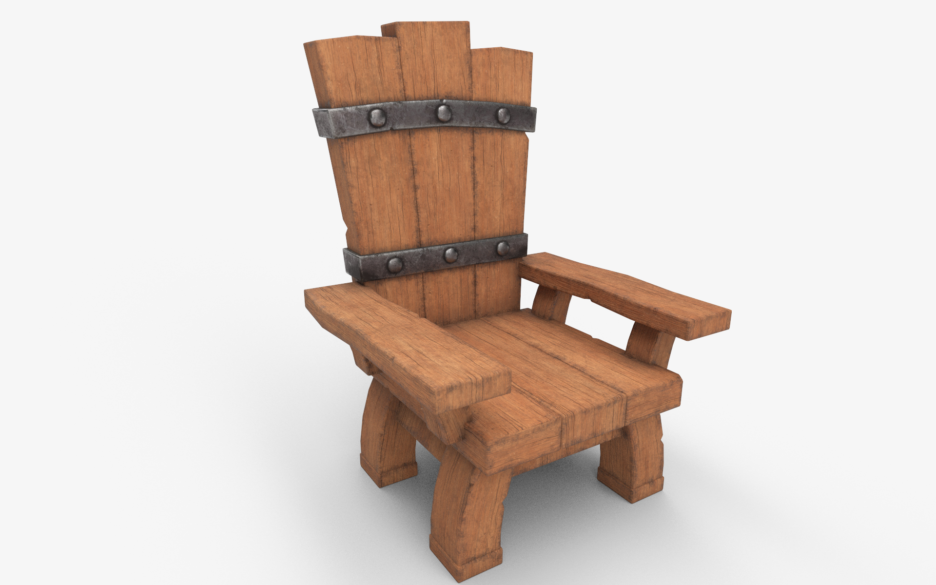 3D stylized chair - TurboSquid 1607374