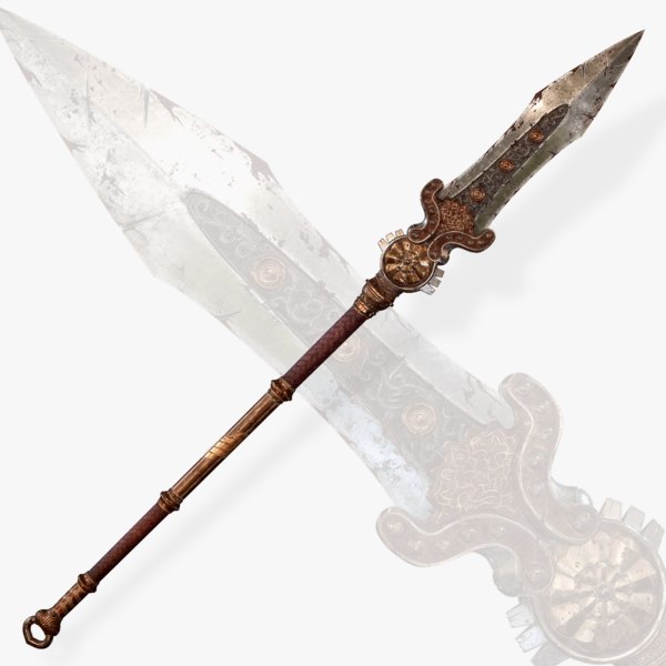 modèle 3D de Lance Fantaisie PBR - TurboSquid 1605677