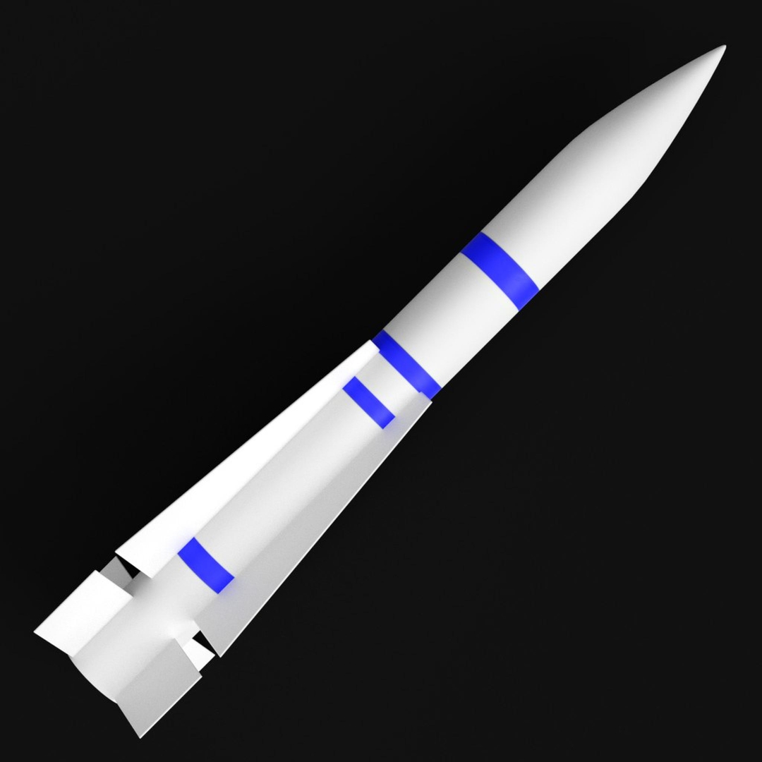 pbr uv-textured aim-54 phoenix missile 3d 3ds