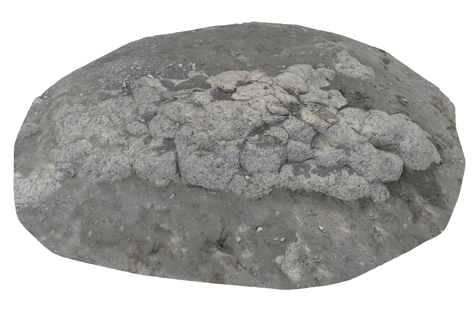 Iceland basalt ground 3D - TurboSquid 1607584
