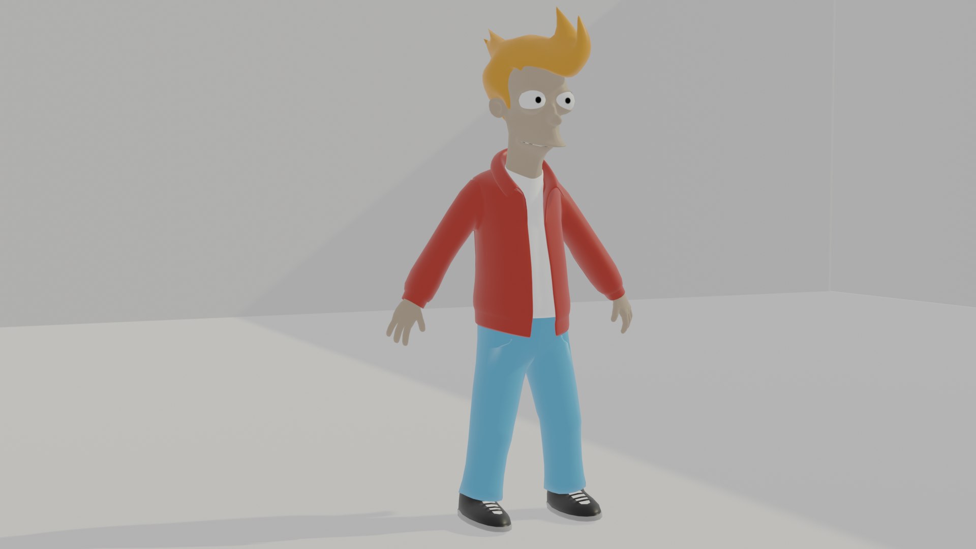 Philip j fry futurama 3D model - TurboSquid 1607578