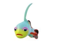 3d goby fish
