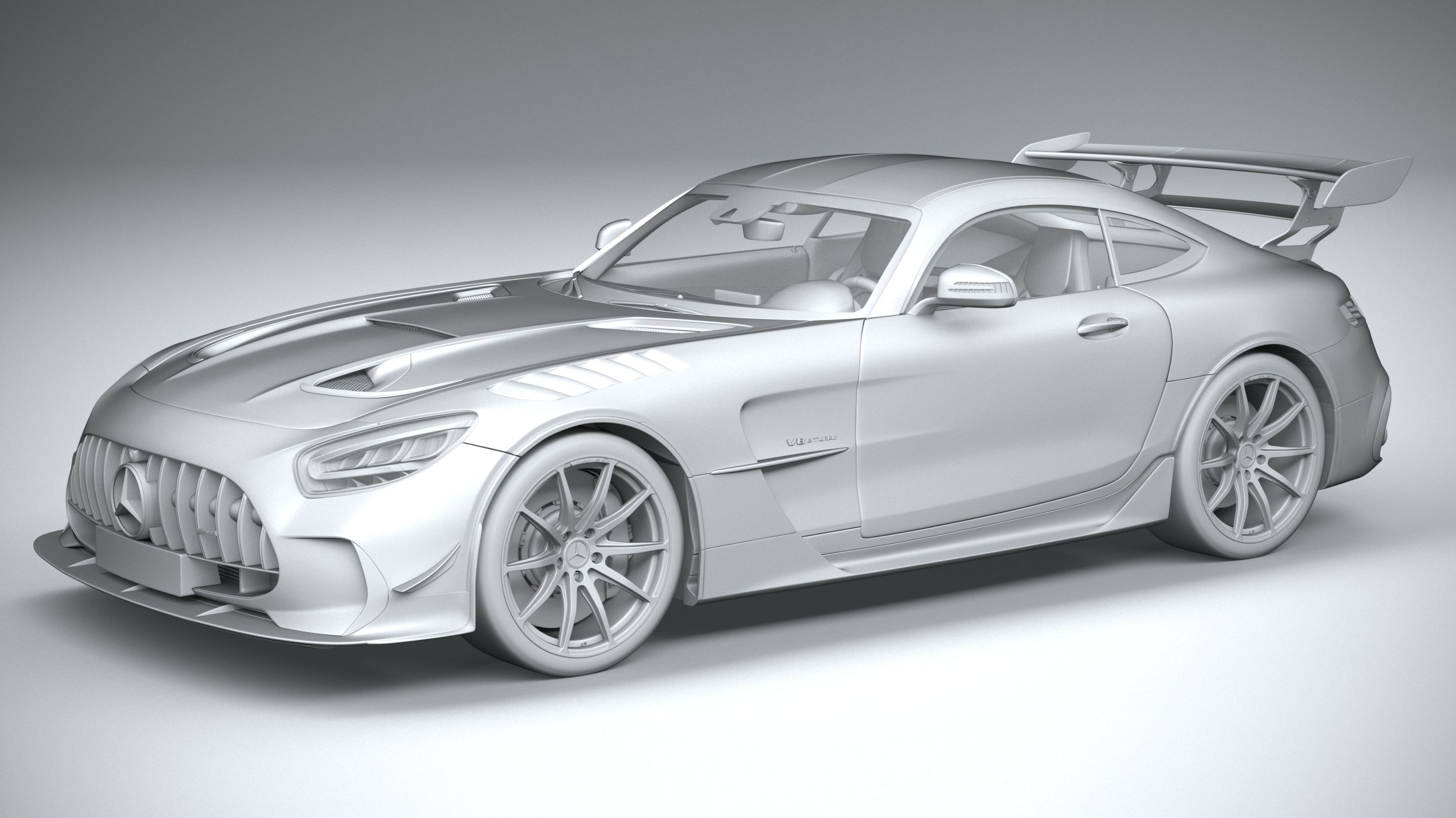Mercedes amg gt 3D model - TurboSquid 1607848