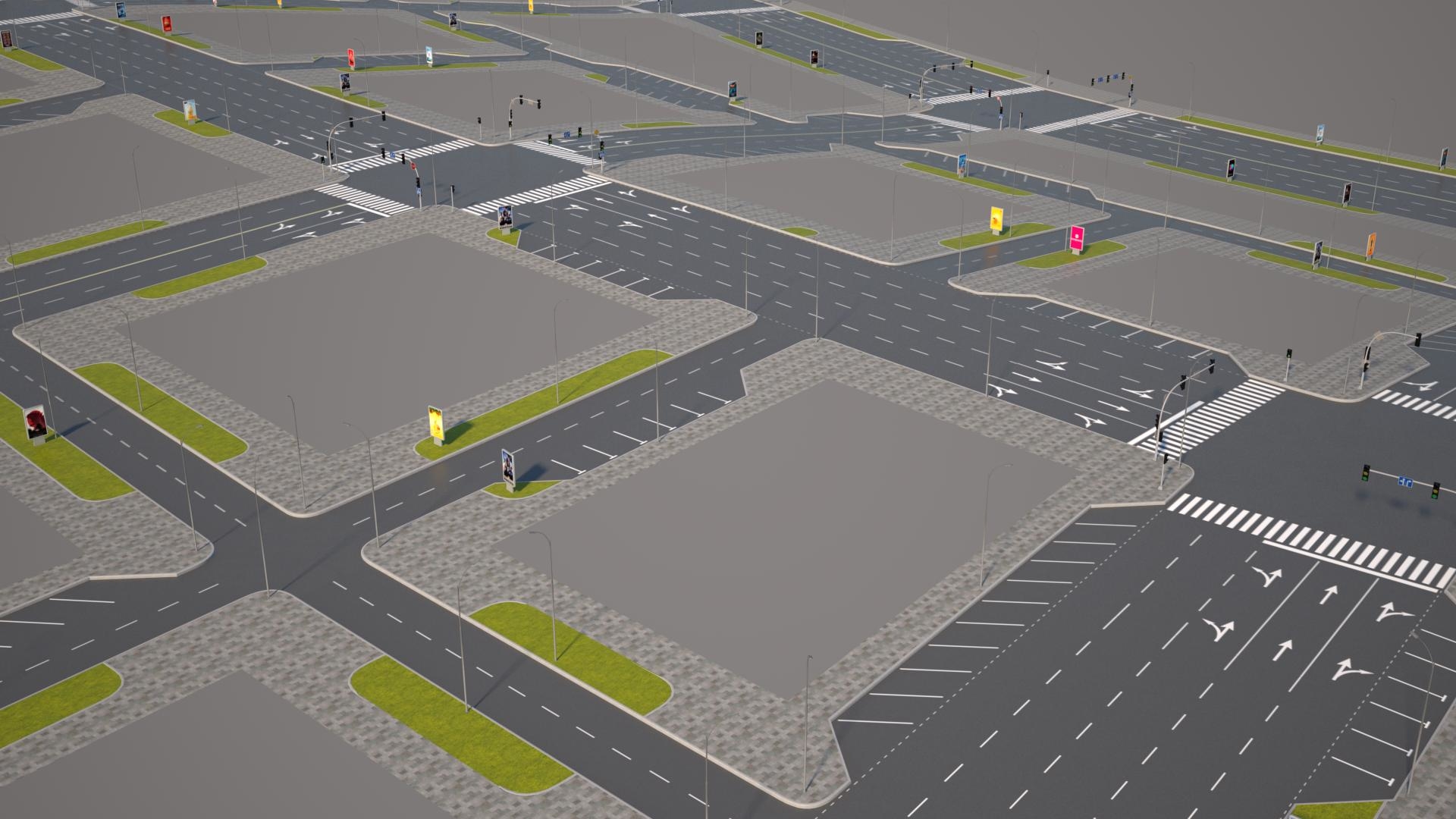 Houdini city roads generator 3D - TurboSquid 1607927
