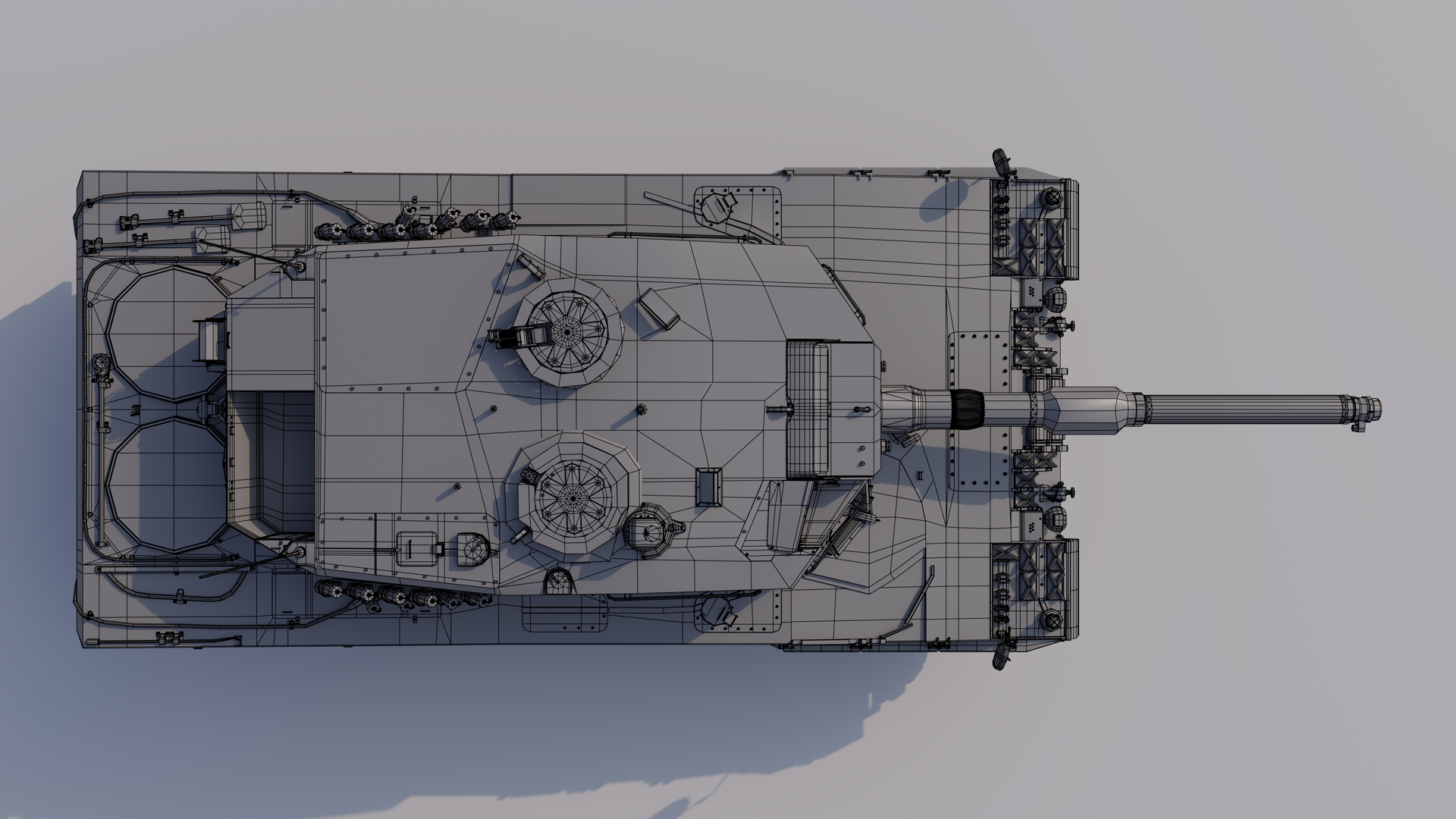 3D tank leopard 2 a4 model - TurboSquid 1606119