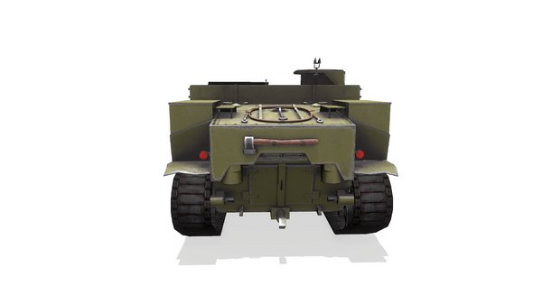 M7 priest howitzer 3D model - TurboSquid 1607975