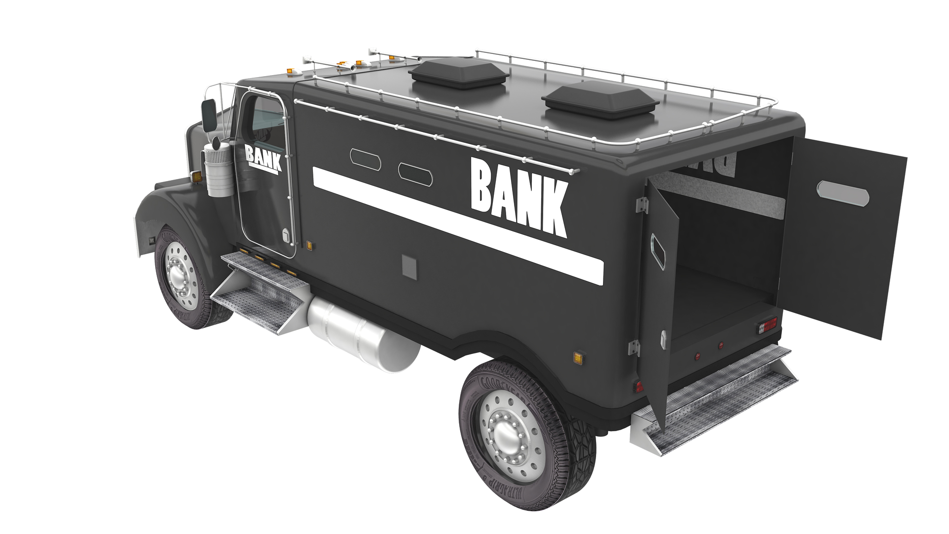 Bank armored car 3D - TurboSquid 1608061