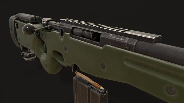 AWM Accuracy International L96A3 Arctic Warfare.338 Lapua Magnum Grüne ...