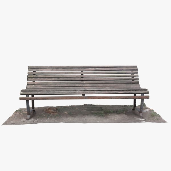 3D park bench model - TurboSquid 1608164